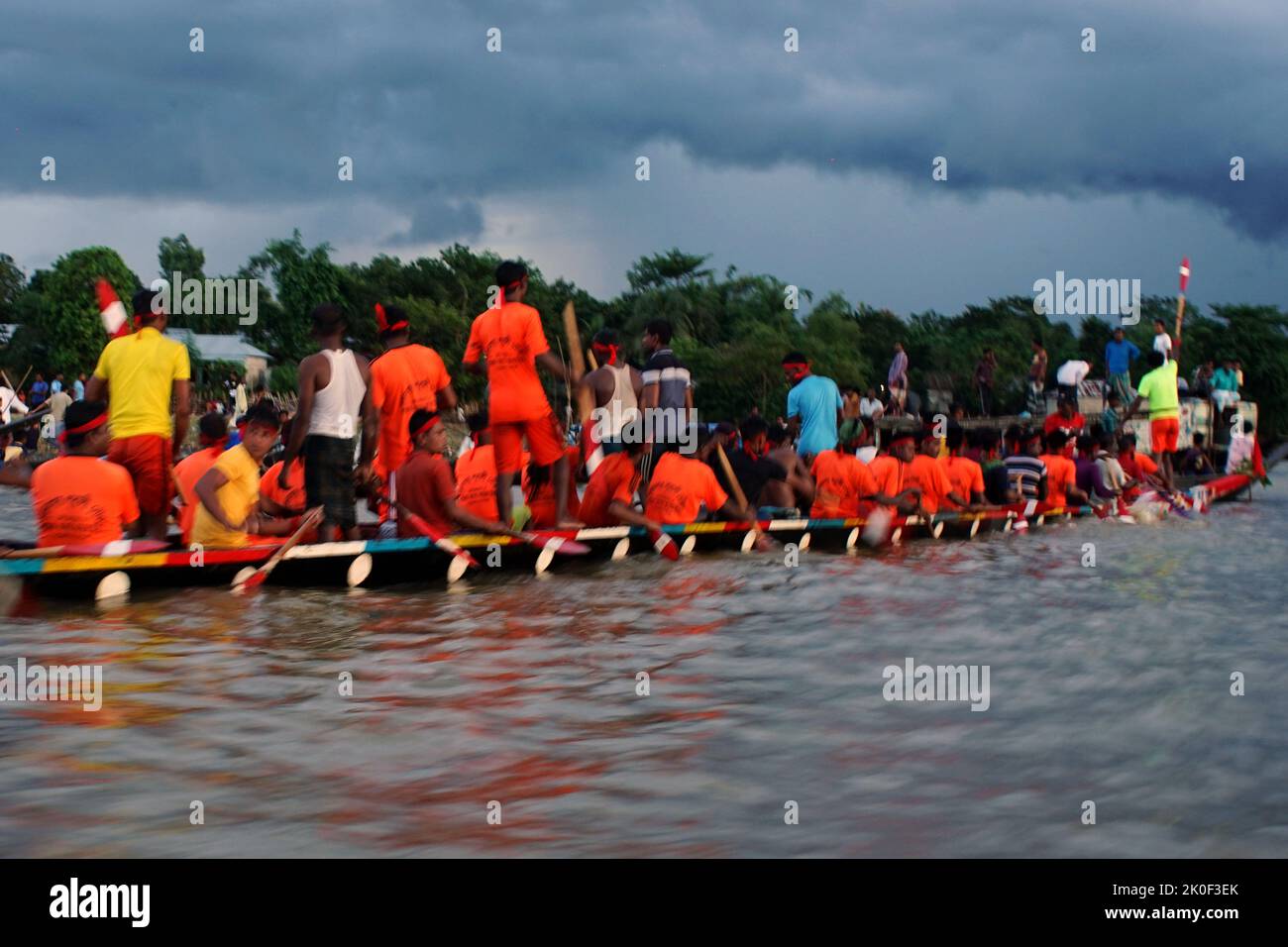 Sylhet, Sylhet, Bangladesh. 11th Sep, 2022. Bodrul Alam Boat race ...