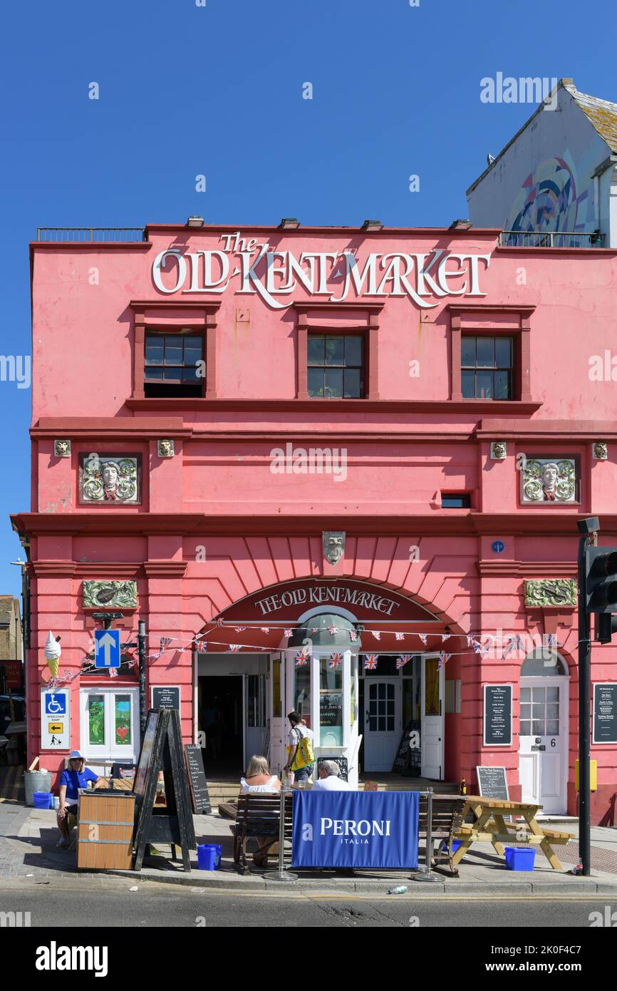 Old Kent Market, formerly Parade Cinema, Margate, Kent, England, UK ...