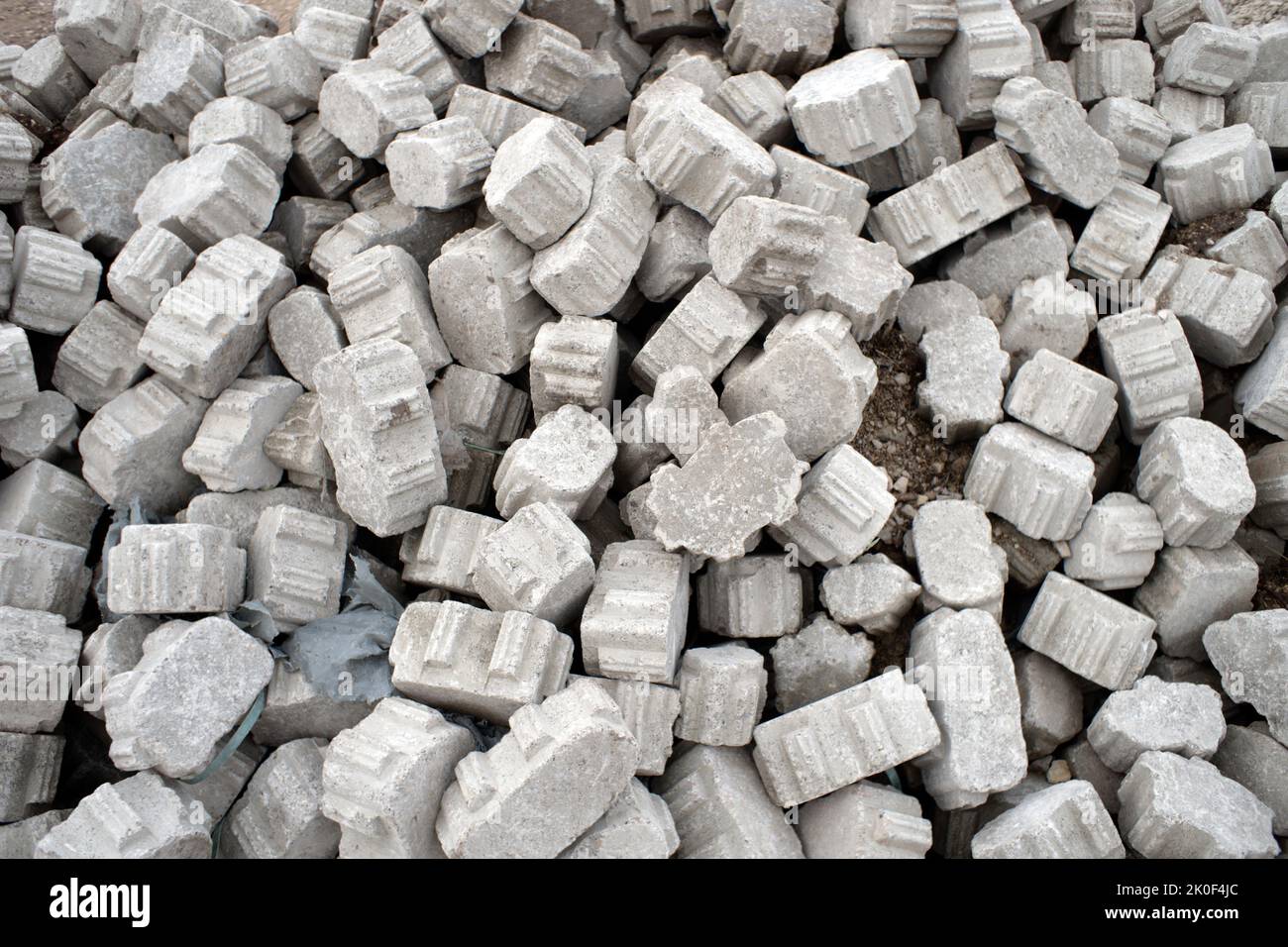 Background: A stack of gray cobblestones Stock Photo - Alamy