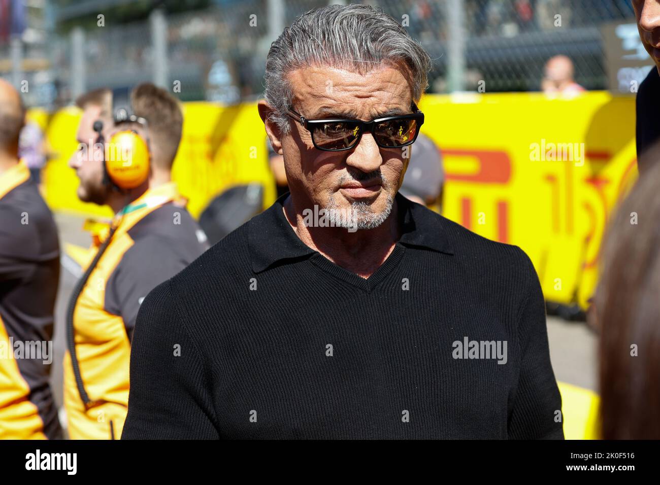 Monza, Italy. 11th Sep, 2022. starting grid, grille de depart ...