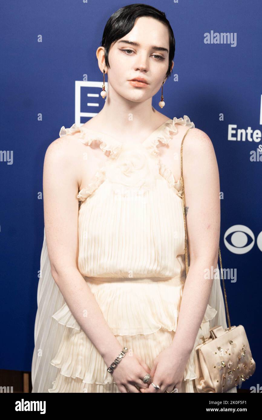 Sophie Thatcher attends the 2022 Paramount Emmy Party at Catch LA on ...