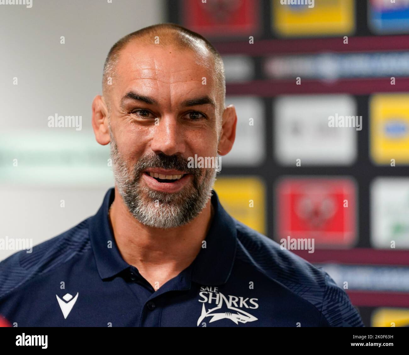 Eccles, UK. 20th May, 2016. Sale Sharks Director of Rugby Alex ...