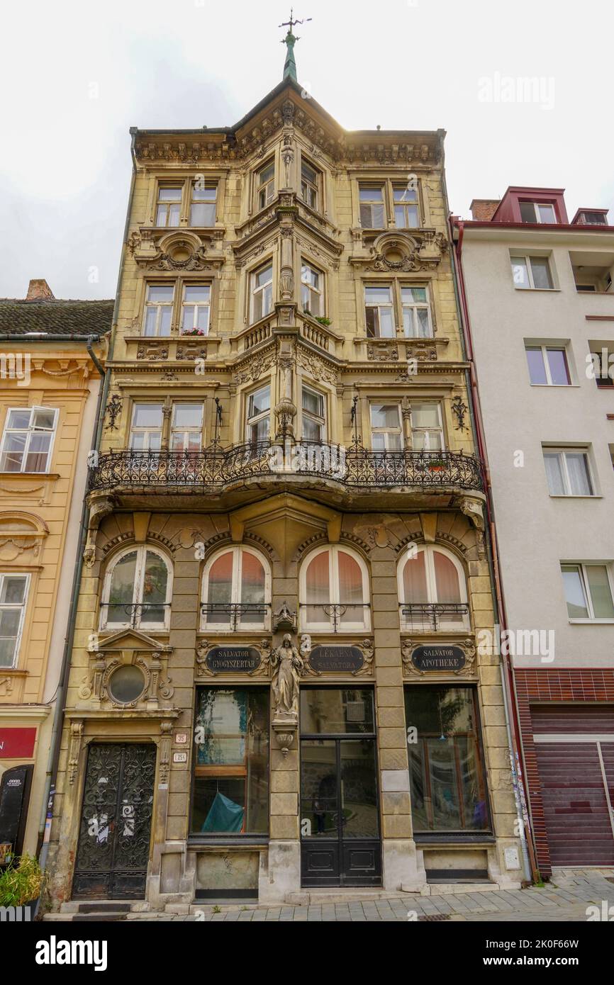 Bratislava, Slovakia - Aug 28, 2022:Salvator Pharmacy (Slovak: Lekáreň ...