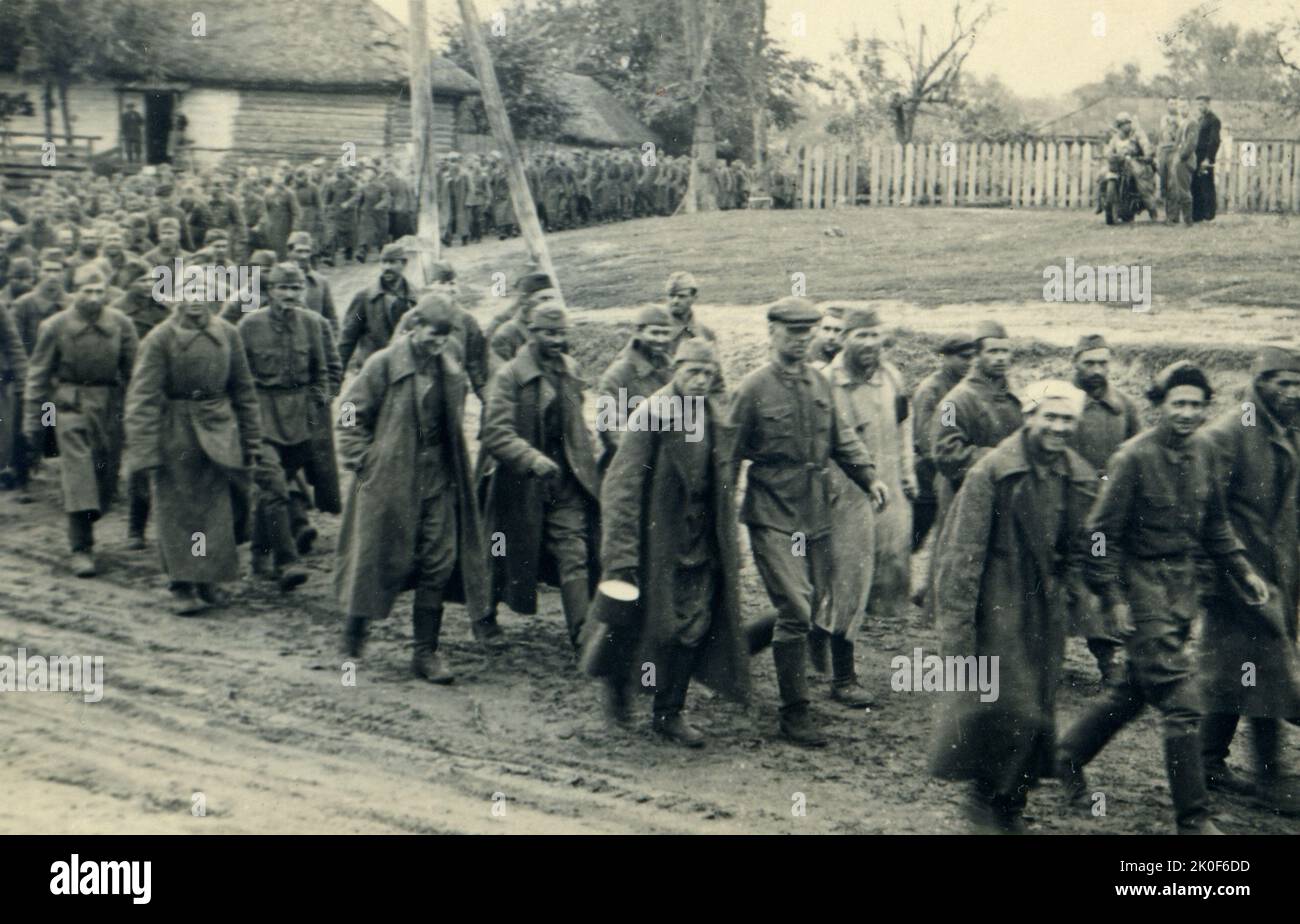 WWII WW2 german soldiers invades URSS - Operation Barbarossa - russian ...