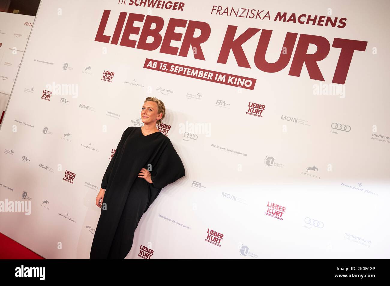 Berlin, Germany. 07th Sep, 2022. Franziska Machens, actress, arrives at ...