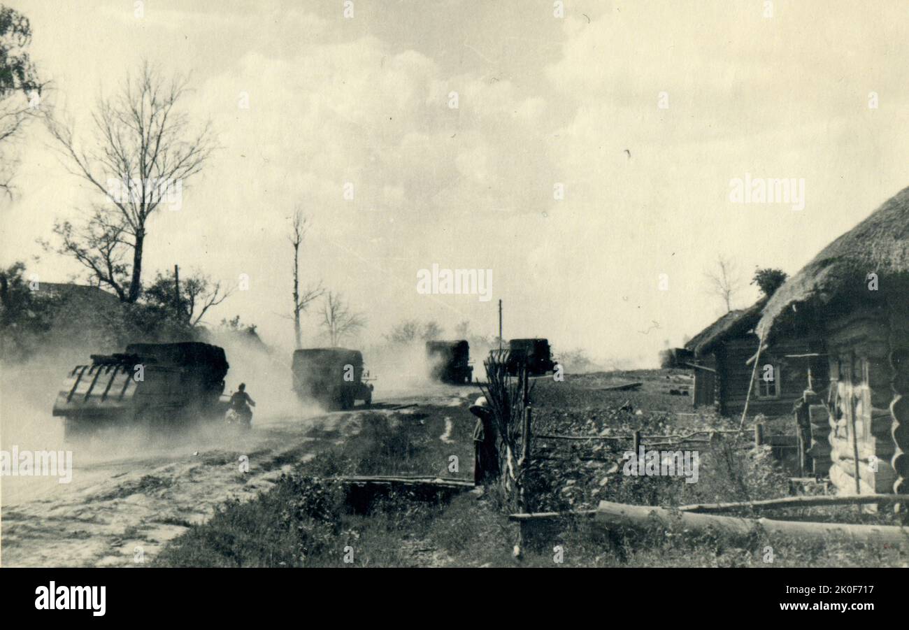 WWII WW2 german soldiers invades URSS -1942, wehrmacht - Operation ...