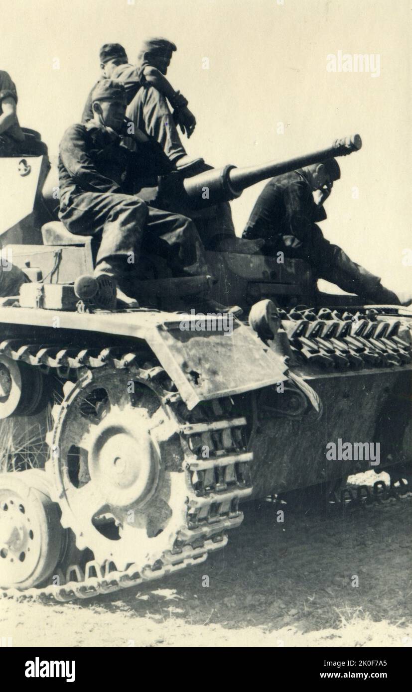 Wehrmacht Heer Panzerkampfwagen III PzKpfw III Panzer III Ausf. H ...