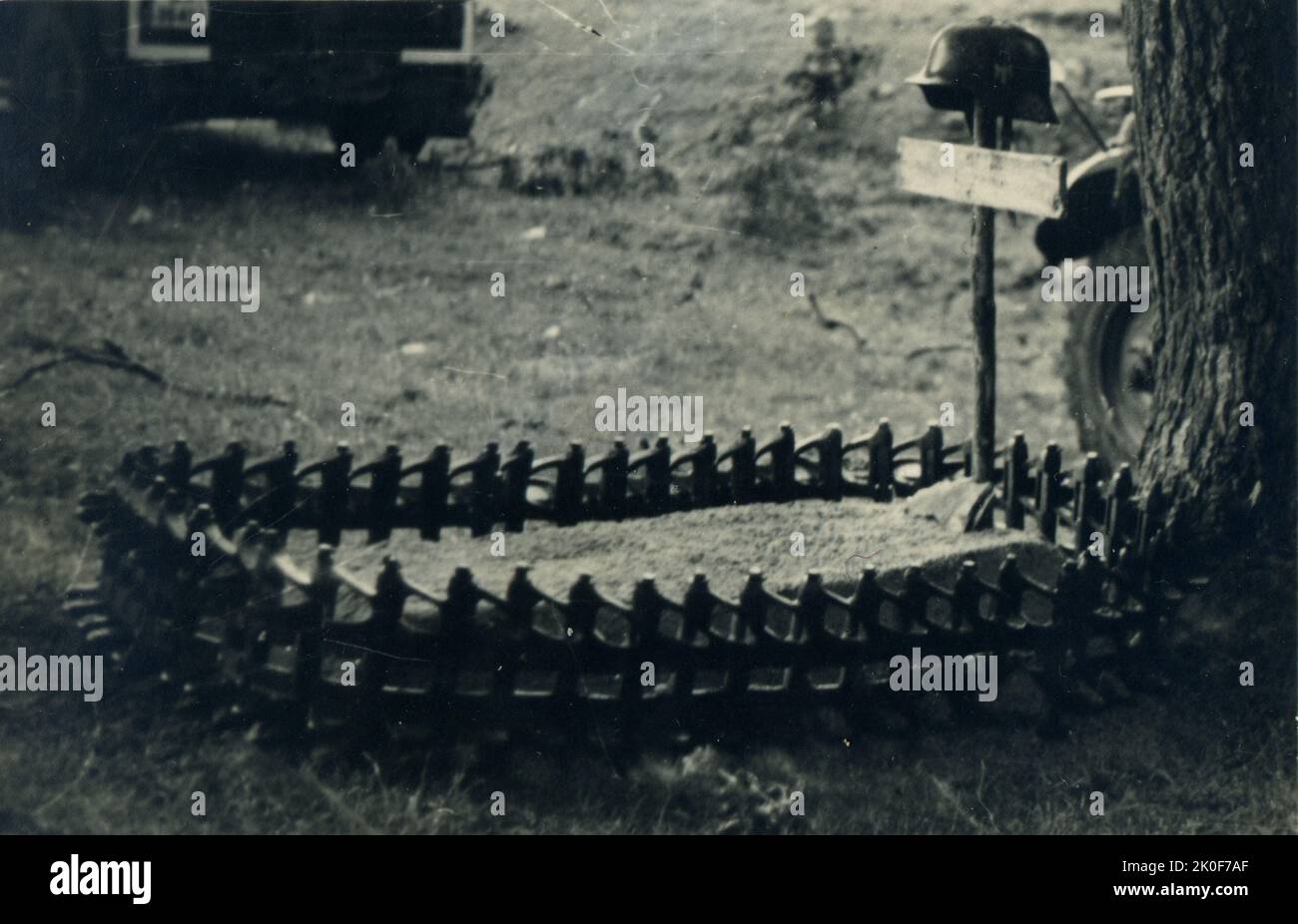 Operation Barbarossa - German Invasion of Russia, 1941 - grave of ...