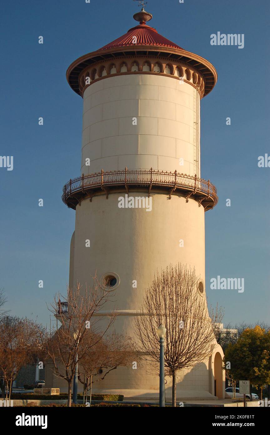 The Historic Water Tower in Fresno, California, one of the oldest ...