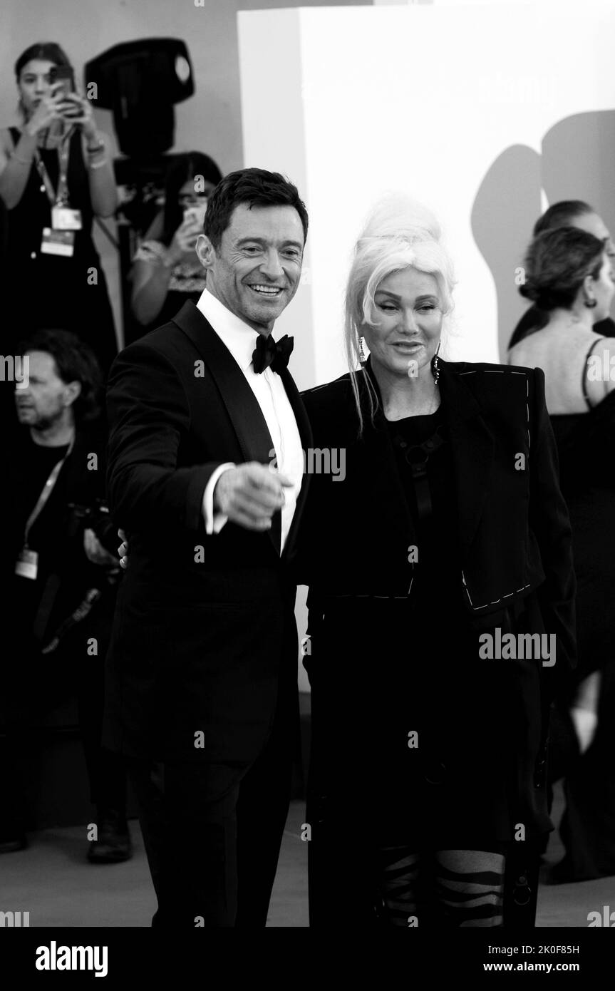 Hugh Jackman attends the 79th Venise Film Festival 2022. FAMA © Fausto ...