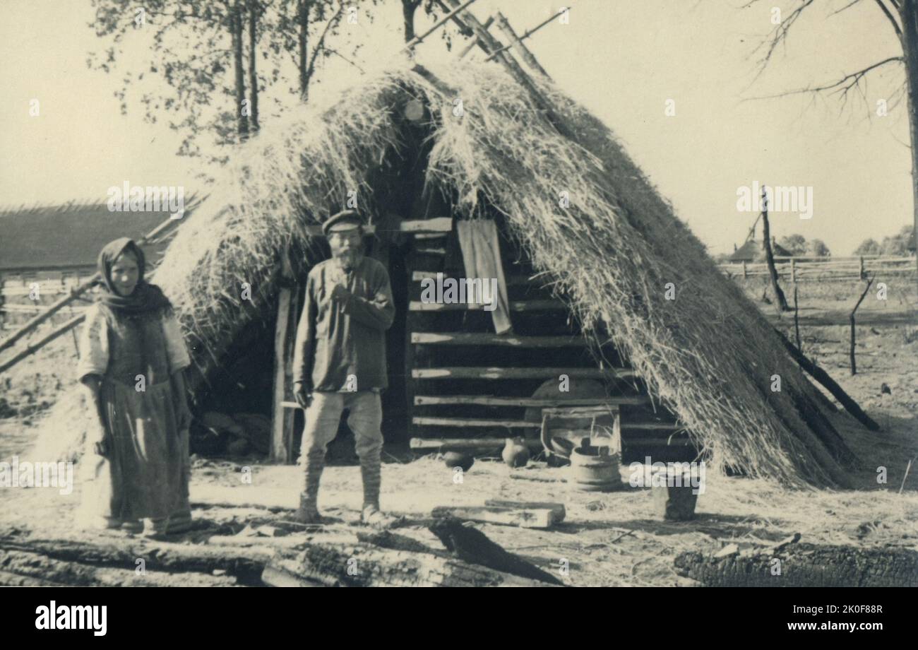 Second World War / WWII, Russia 1942 / 1943, Russian farmers. Operation ...