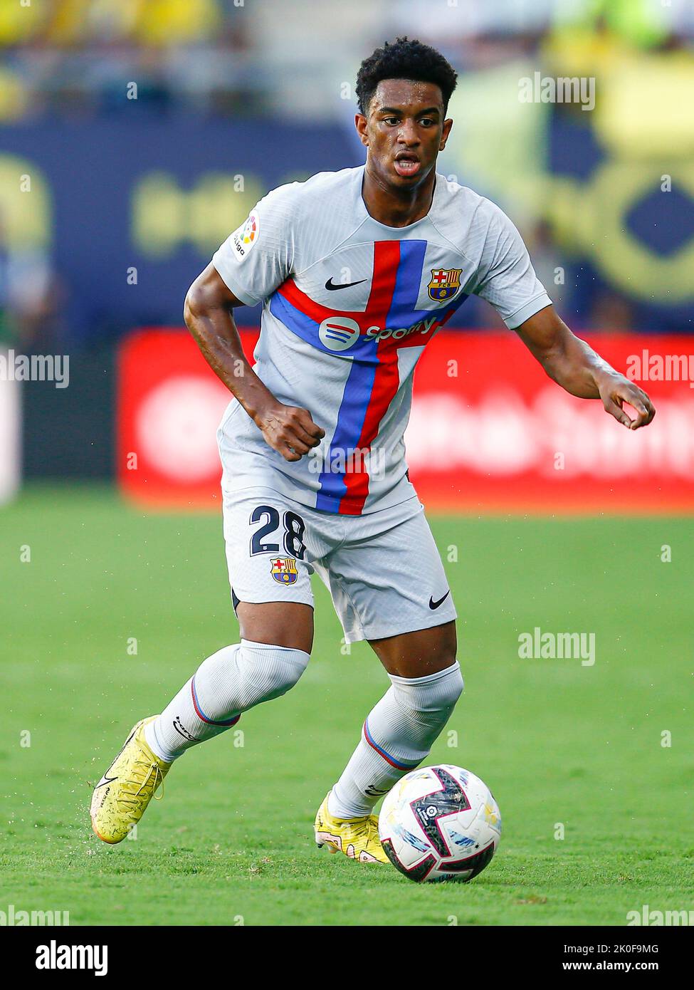 Alex Balde of FC Barcelona during the La Liga match between Cadiz CF ...