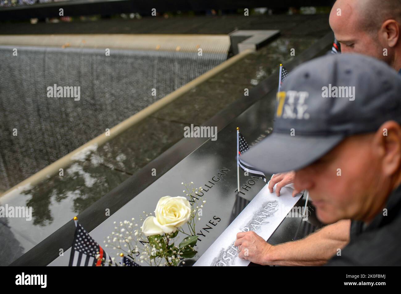 New York, United States . 11th Sep, 2022. Family of Orio Joseph Palmer ...