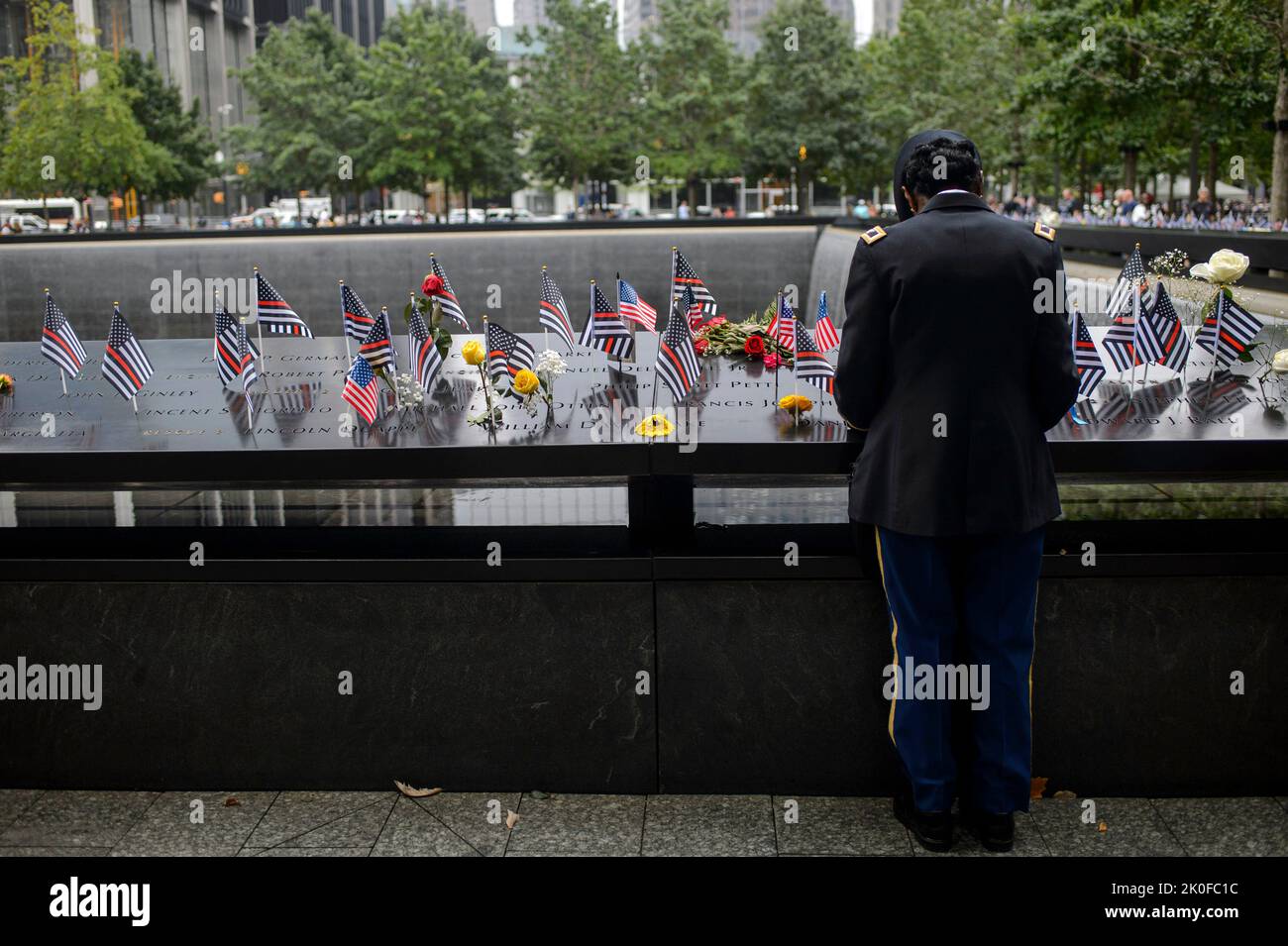 Marine 9 11 ground zero hi-res stock photography and images - Alamy