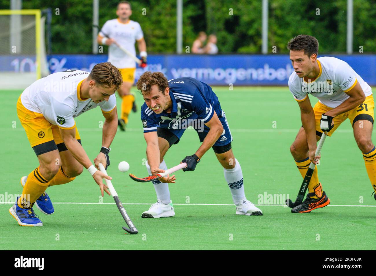 AMSTELVEEN, 11-09-2022, HC Pinoke, Tulp Hockey Hoofdklasse Heren ...