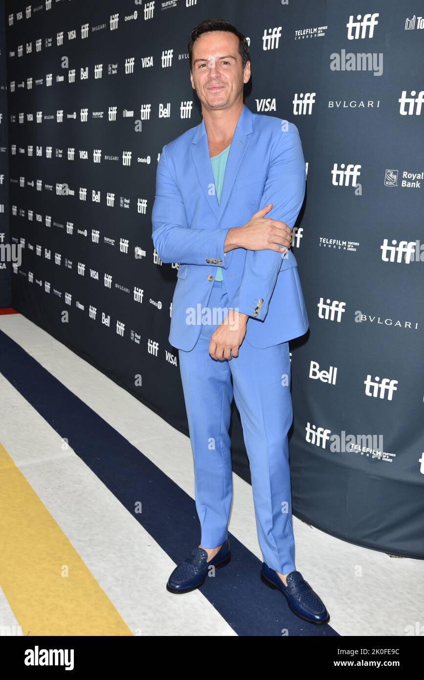 Andrew Scott arrives at the premiere of Catherine Called Birdy during ...