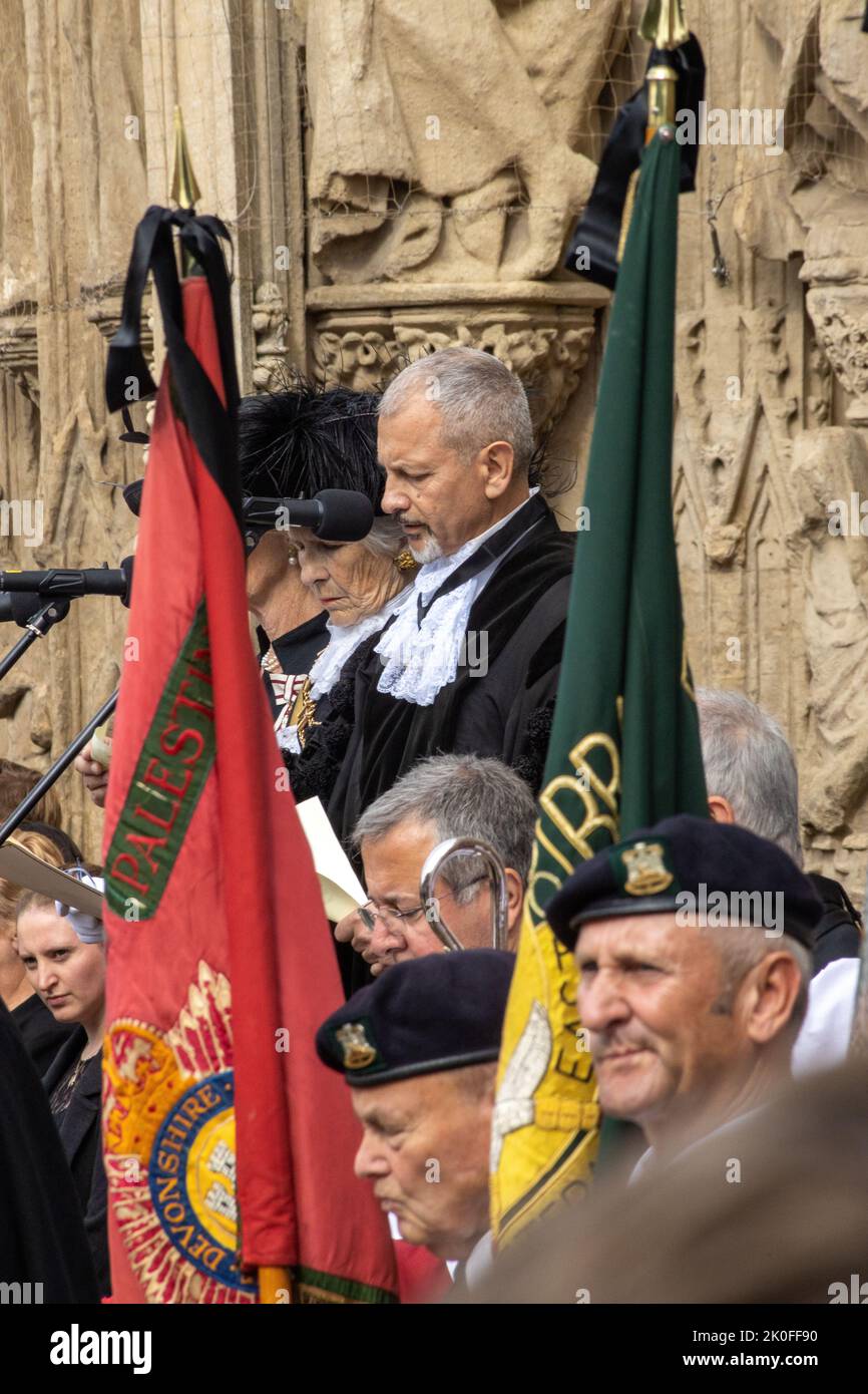 Exeter, Devon, UK. 11th Sep, 2022. Exeter Proclamation Ceremony For the ...
