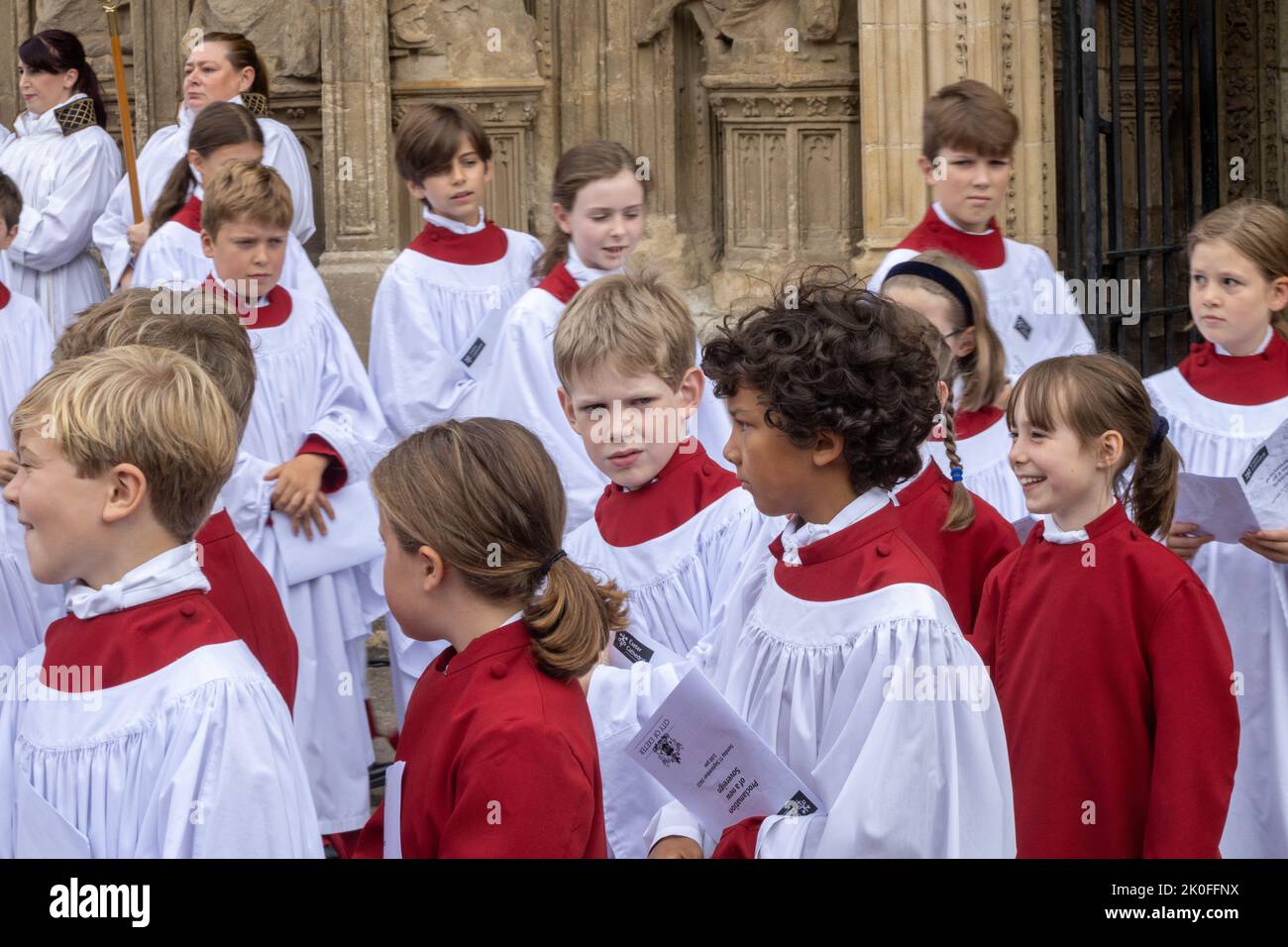 Exeter, Devon, UK. 11th Sep, 2022. Exeter Proclamation Ceremony For the ...