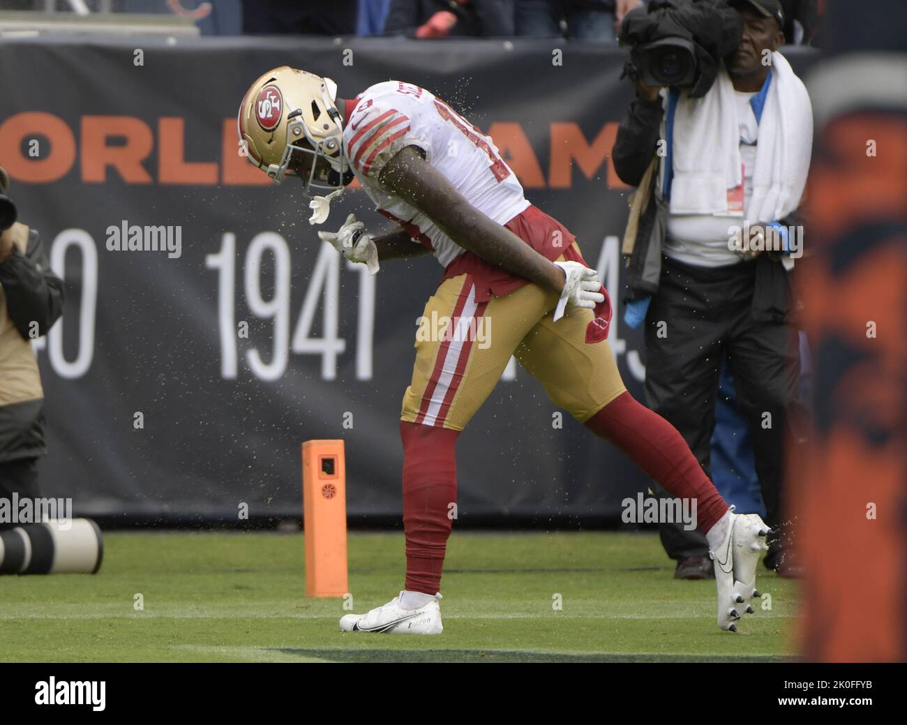 Chicago, United States. 11th Sep, 2022. San Francisco 49ers wide ...
