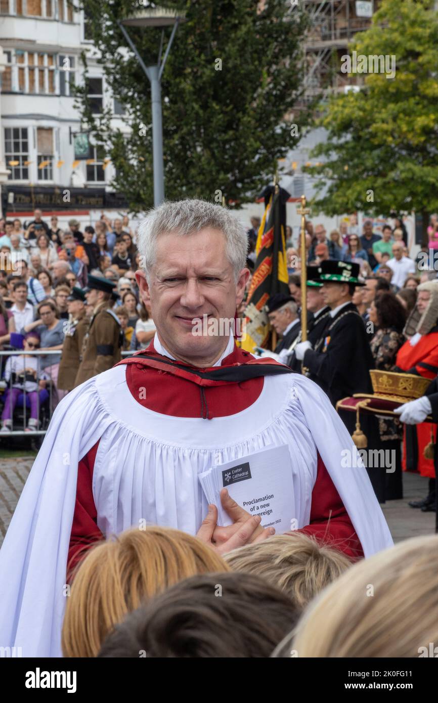 Exeter, Devon, UK. 11th Sep, 2022. Exeter Proclamation Ceremony For the ...