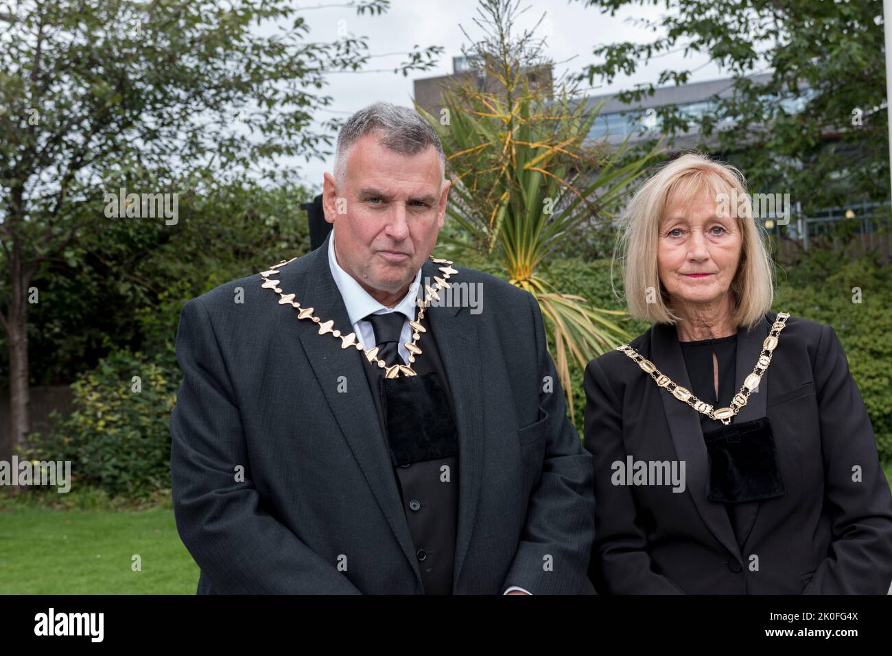 King Charles III Proclamation Ceremony Renfrewshire House Paisley Sept ...