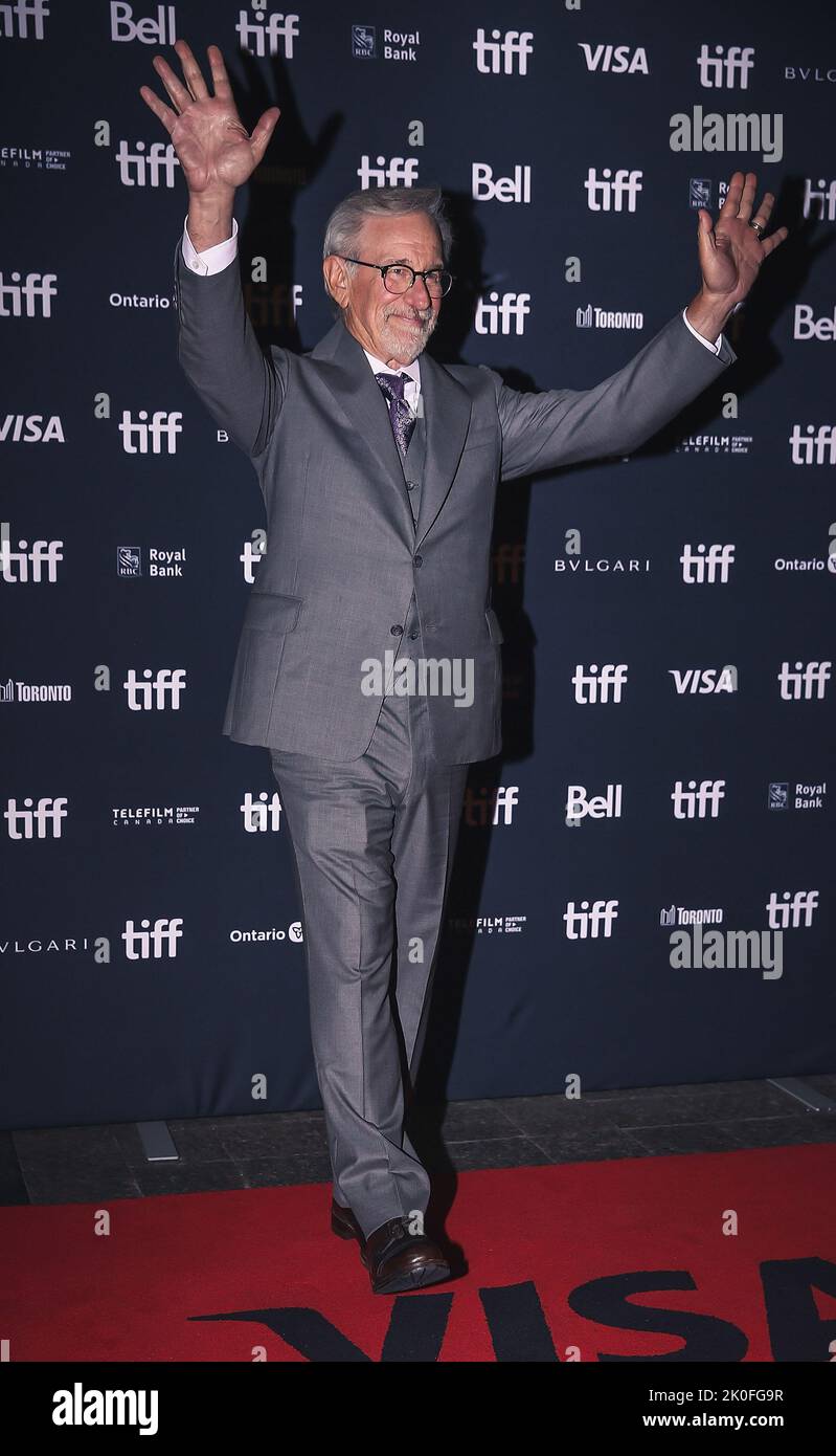 Steven Spielberg attends "The Fabelmans" Premiere during the 2022 ...