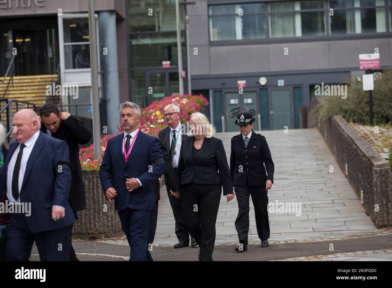 King Charles III Proclamation Ceremony Renfrewshire House Paisley Sept ...