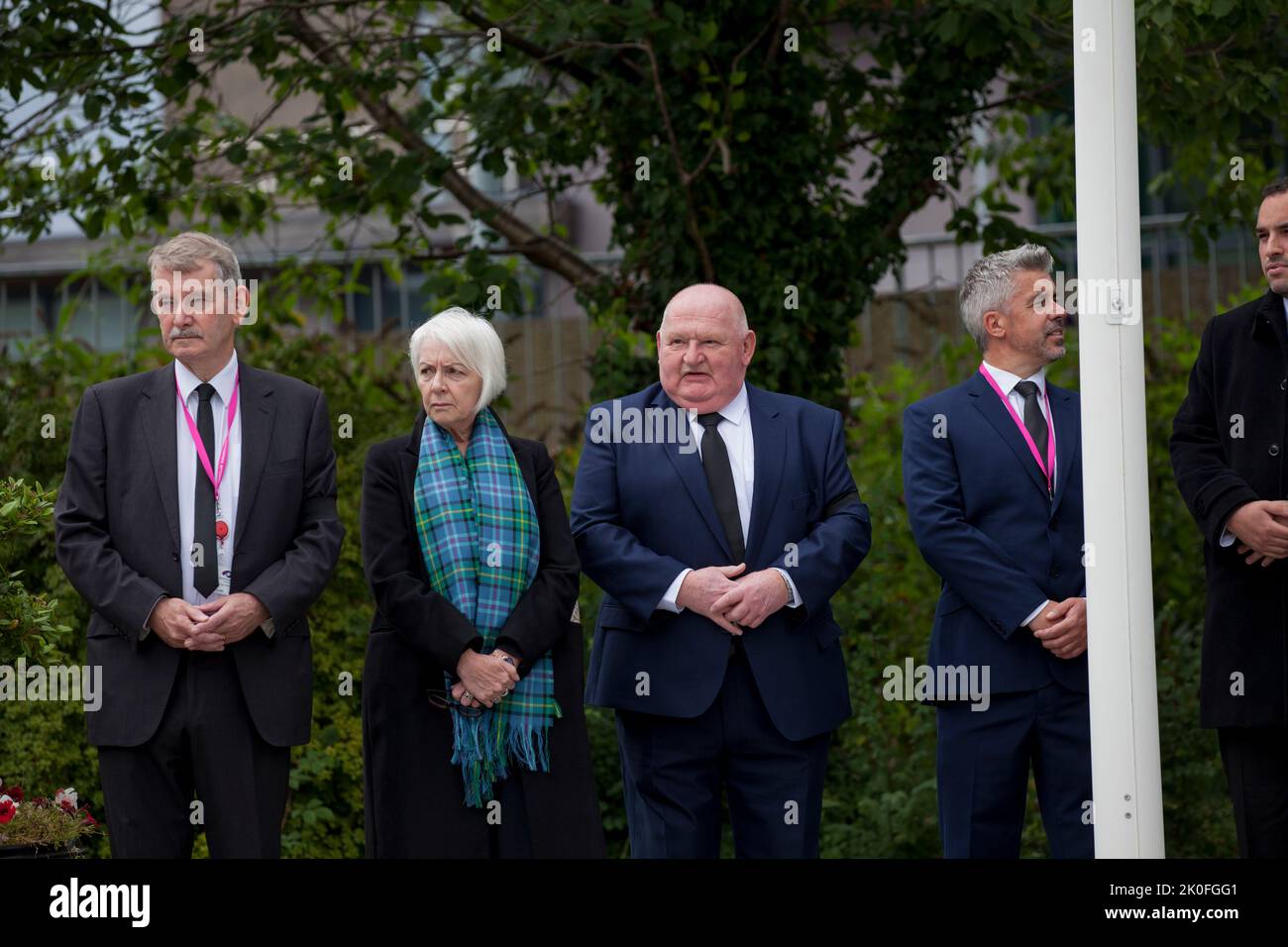 King Charles III Proclamation Ceremony Renfrewshire House Paisley Sept ...