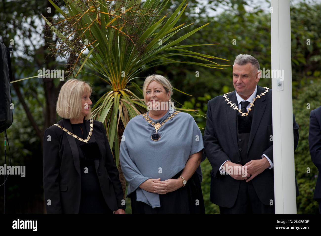 King Charles III Proclamation Ceremony Renfrewshire House Paisley Sept ...