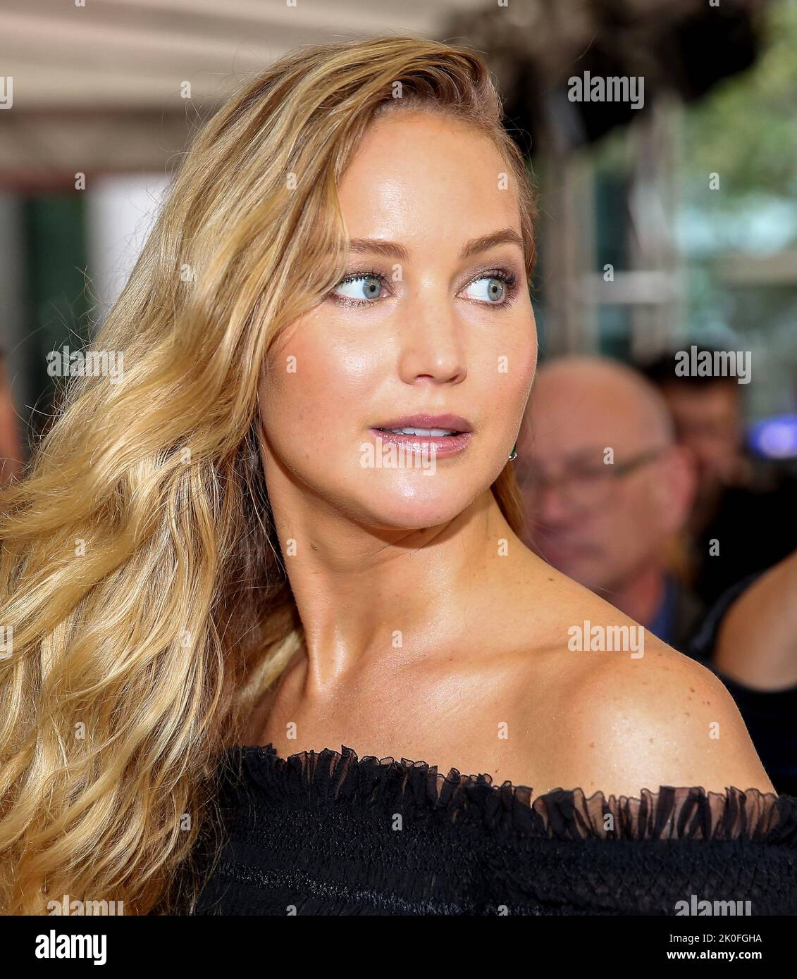 Jennifer Lawrence attends the "Causeway" Premiere during the 2022 ...