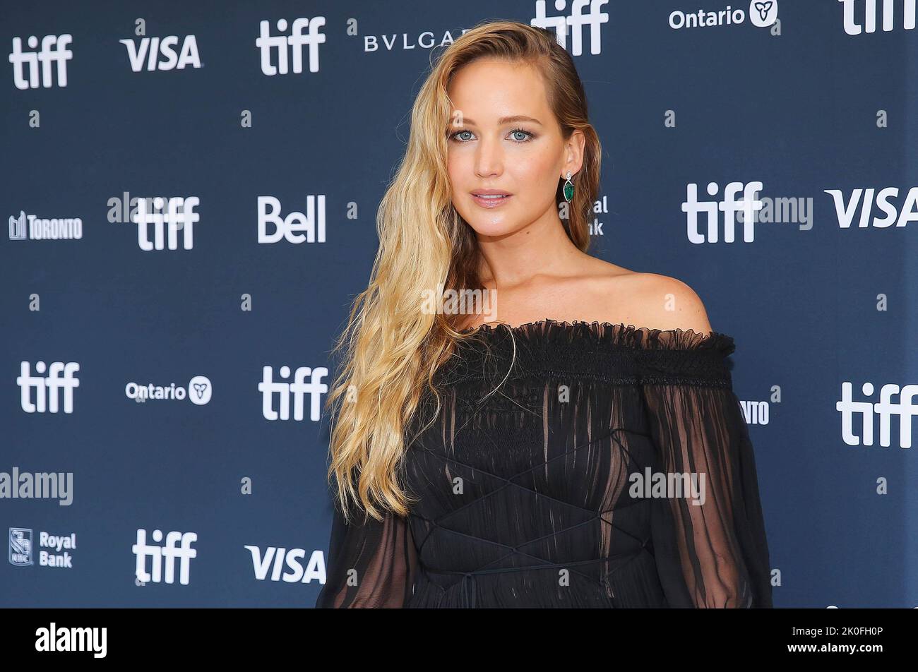 Jennifer Lawrence attends the "Causeway" Premiere during the 2022 ...