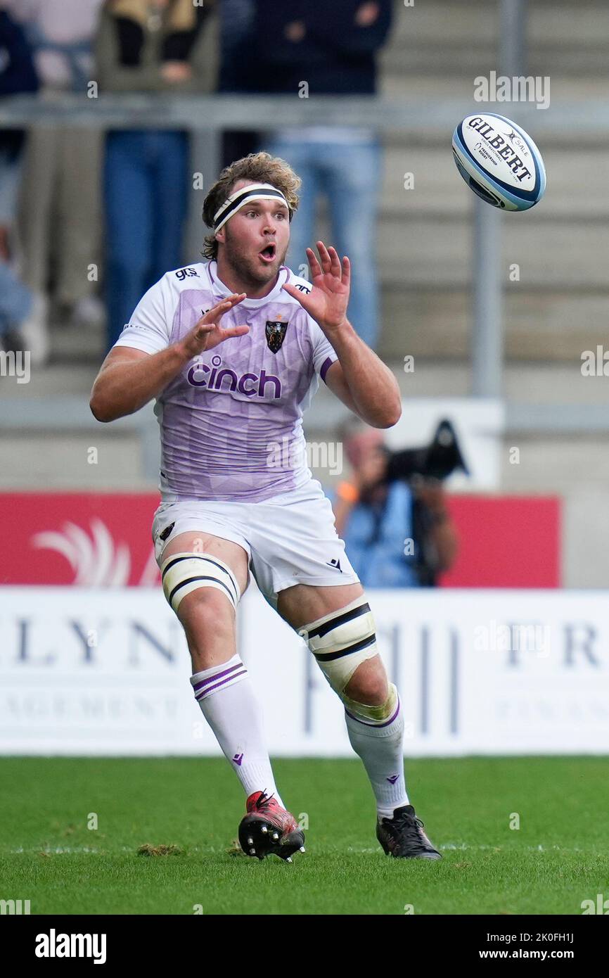 Northampton Saints Angus Scott-Young during the Gallagher Premiership ...