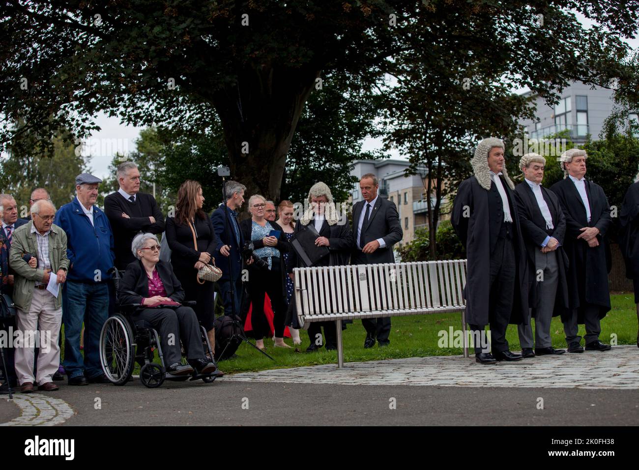 King Charles III Proclamation Ceremony Renfrewshire House Paisley Sept ...