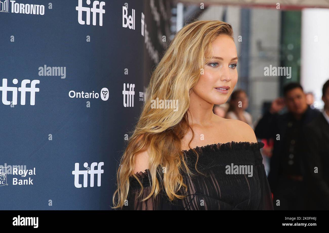 Jennifer Lawrence attends the "Causeway" Premiere during the 2022 ...