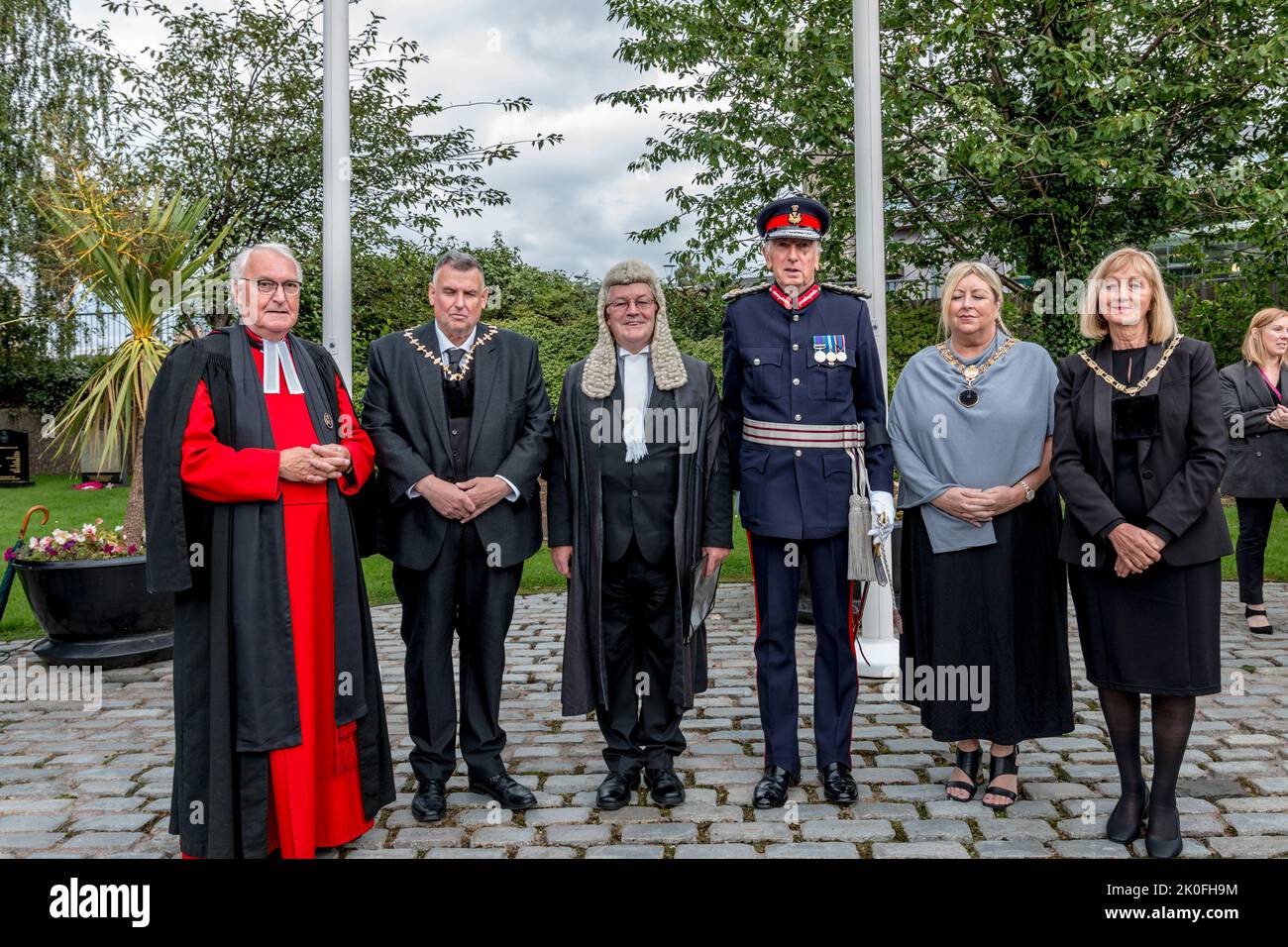 King Charles III Proclamation Ceremony Renfrewshire House Paisley Sept ...