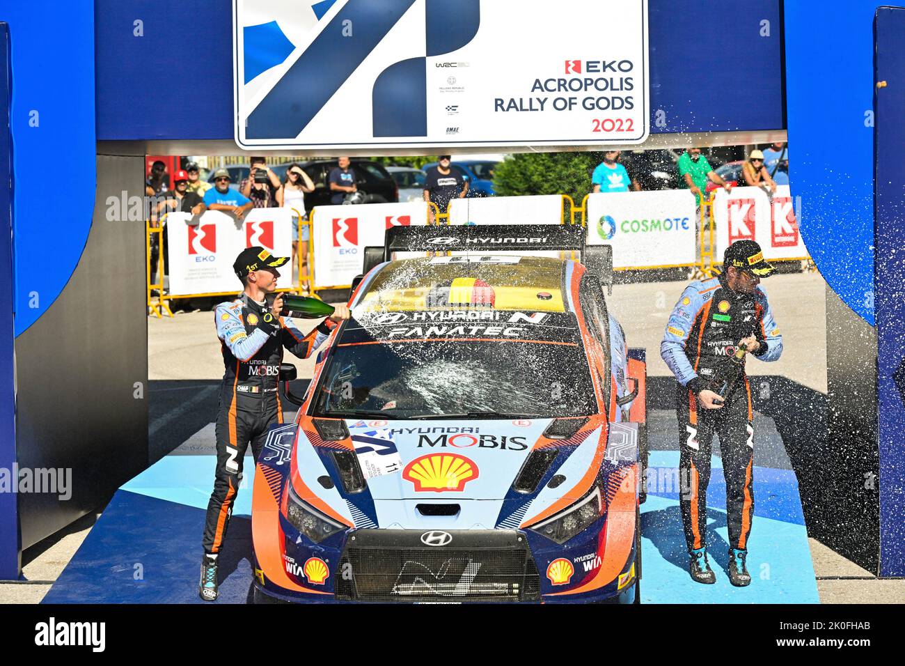 Greece, Greece. 11th Sep, 2022. Thierry NEUVILLE Martijn WYDAEGHE ...