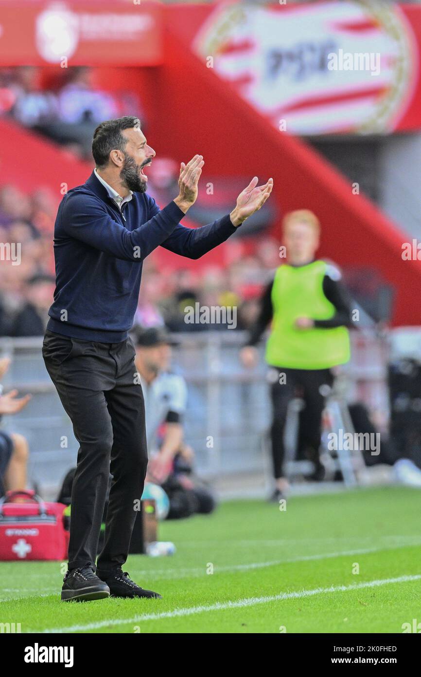 EINDHOVEN, 11-09-2022, Philips Stadium, Dutch Eredivisie, season 2022/ ...