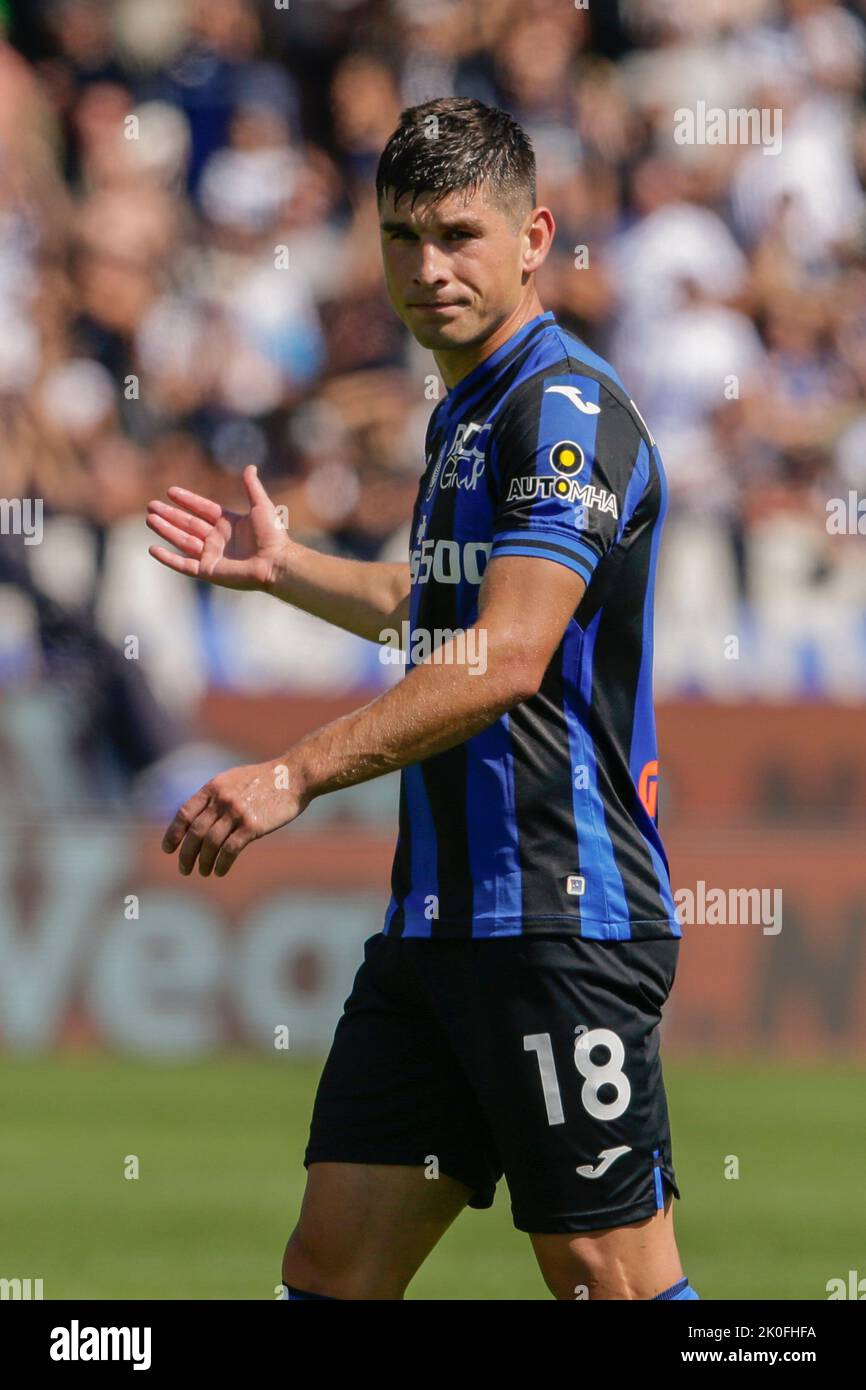Atalanta's Ukrainian midfielder Ruslan Malinovskyi looks during the ...
