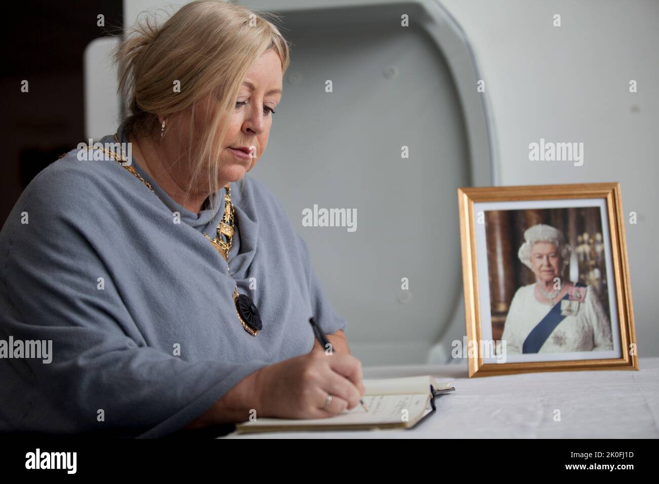 King Charles III Proclamation Ceremony Renfrewshire House Paisley Sept ...