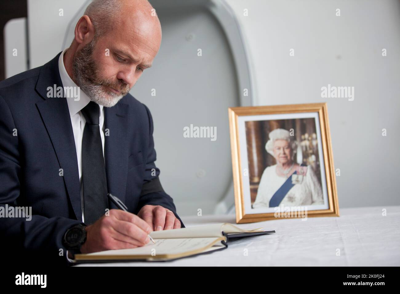 King Charles III Proclamation Ceremony Renfrewshire House Paisley Sept ...