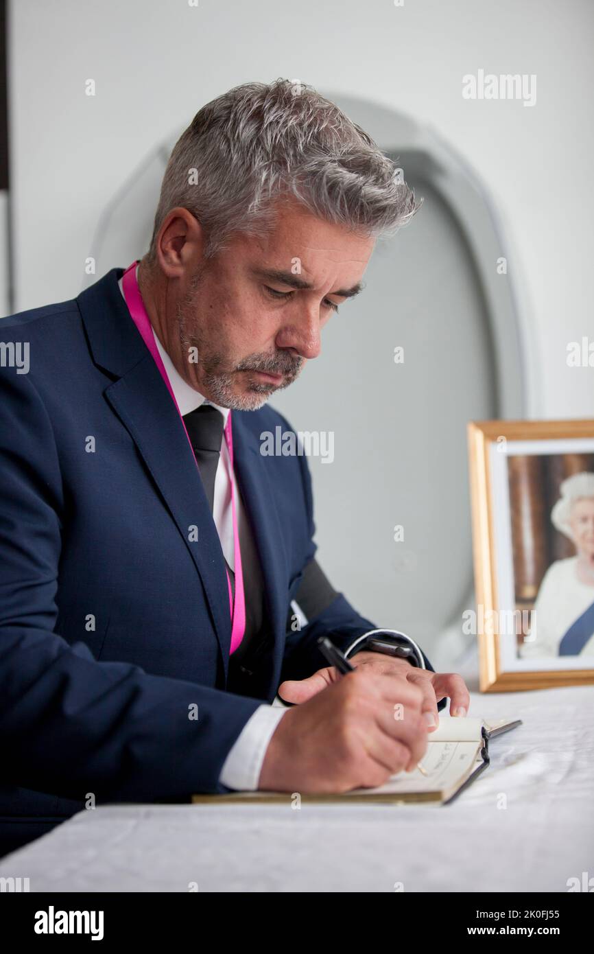 King Charles III Proclamation Ceremony Renfrewshire House Paisley Sept ...