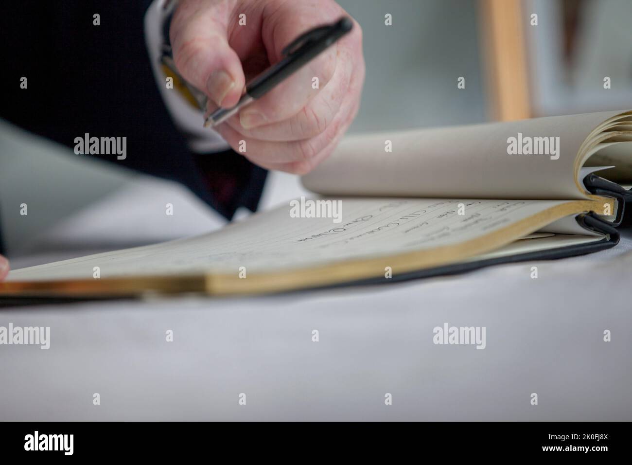 King Charles III Proclamation Ceremony Renfrewshire House Paisley Sept ...