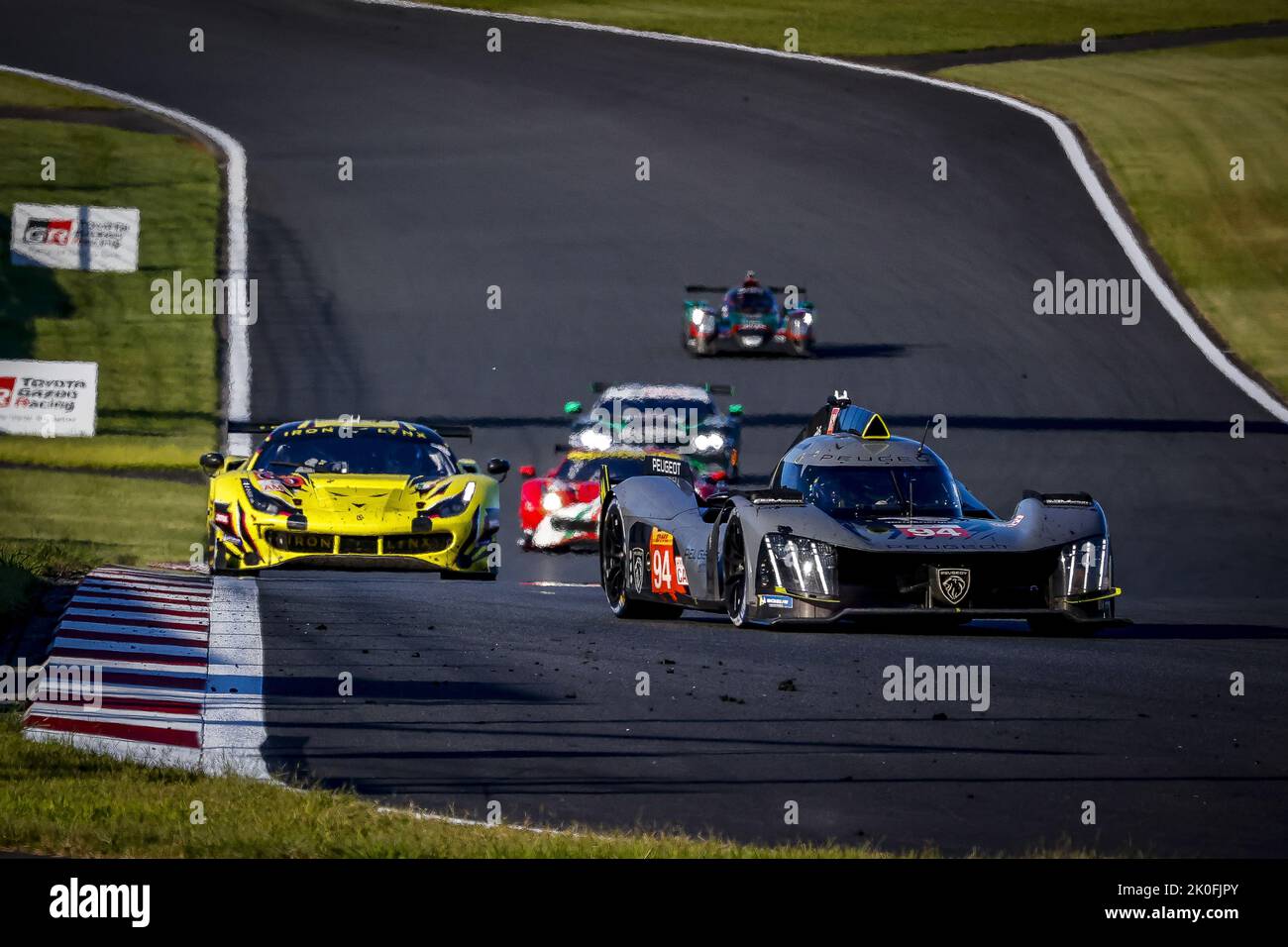 94 DUVAL Loic (fra),MENEZES Gustavo (bra),ROSSITER James (gbr), Peugeot ...