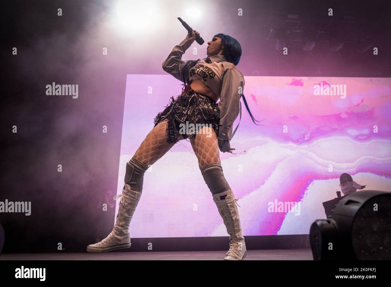 Roskilde, Denmark. 02nd, July 2022. The American singer and rapper ...