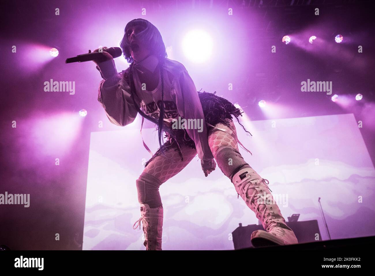 Roskilde, Denmark. 02nd, July 2022. The American singer and rapper ...