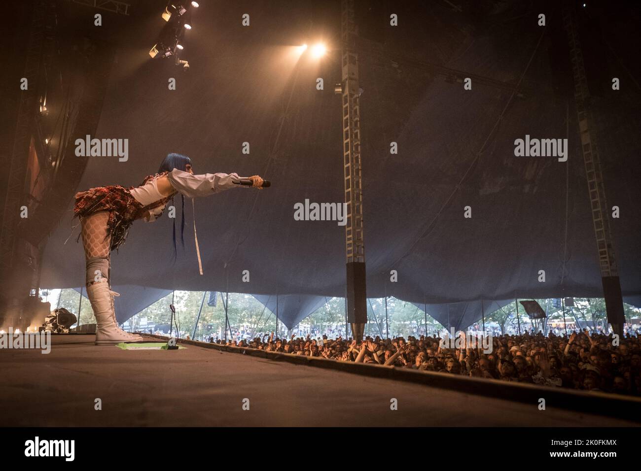 Roskilde, Denmark. 02nd, July 2022. The American singer and rapper ...