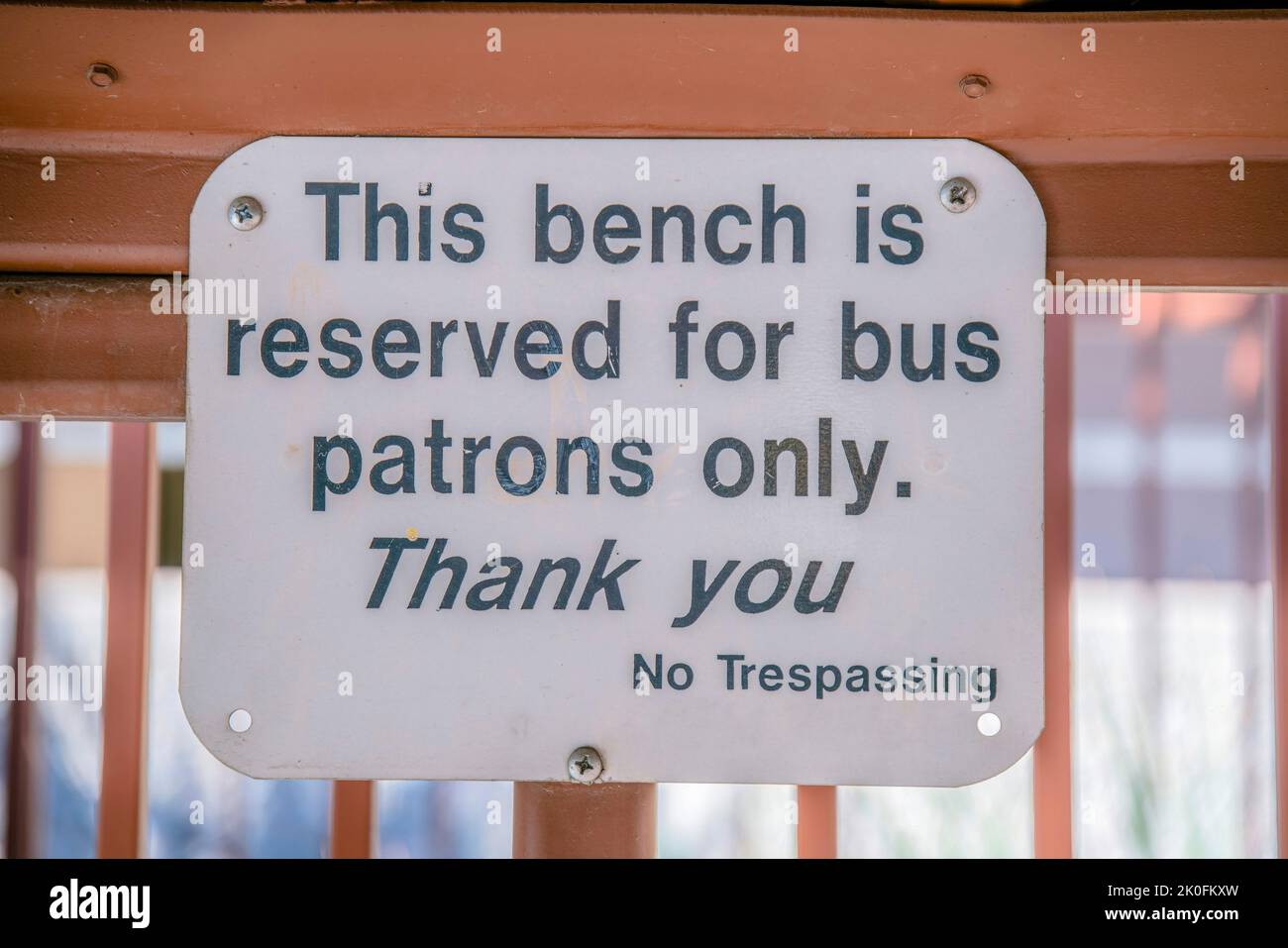 Bus patrons only hi-res stock photography and images - Alamy
