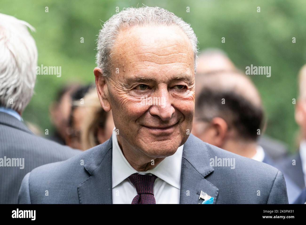 New York, USA. 11th Sep, 2022. Senator Charles Schumer attends 9/11 ...