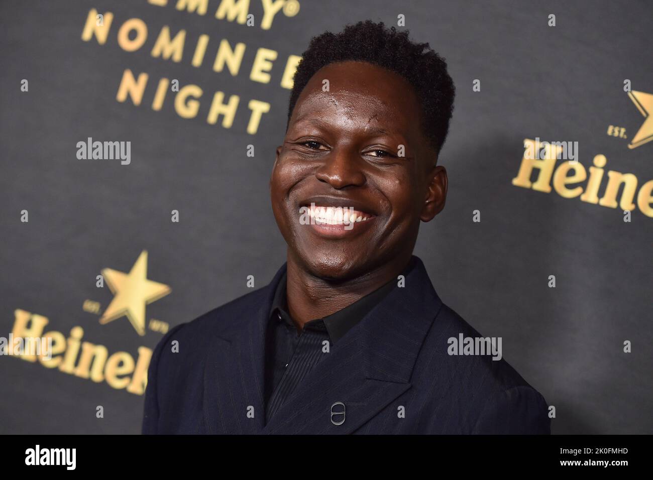 Toheeb Jimoh arriving at The Hollywood Reporter and SAG-AFTRA host ...
