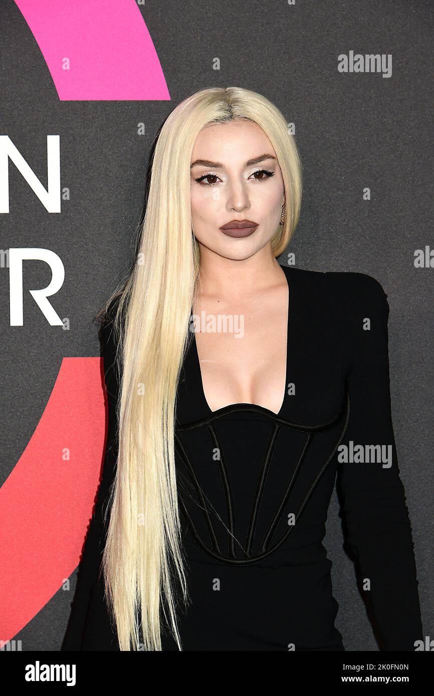 Ava Max attends Bloomingdale's 150th Anniversary and Harper's BAZAAR ...